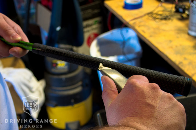 How to Regrip a Putter - Driving Range Heroes