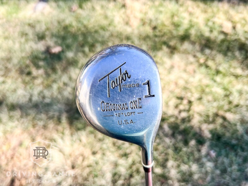 The TaylorMade Original One - Golf's First Metalwood