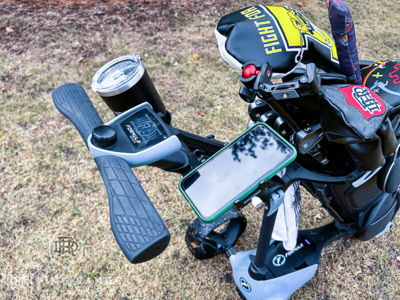 Cart Tek Formula Remote Push Cart Review - Driving Range Heroes
