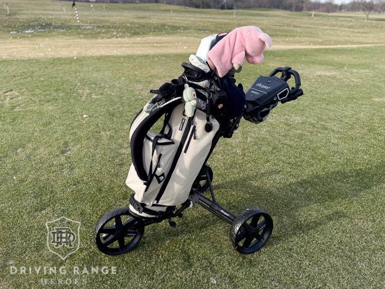 Clicgear 4.5 Push Cart Review - Driving Range Heroes